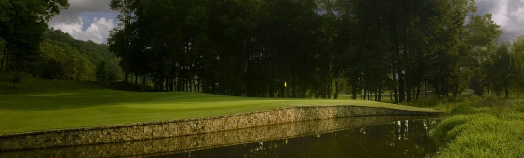 Landscape view of golf course
